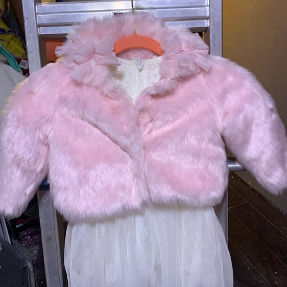 Jackets & Coats | Little Princess Pink Fur Coat | Poshmark